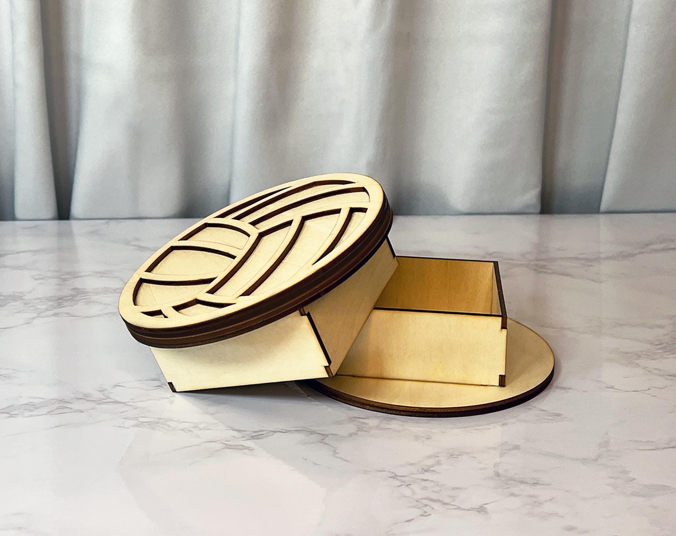 Volleyball Gift Box Laser Cut File, Volleyball Treat Box SVG, Sports ...