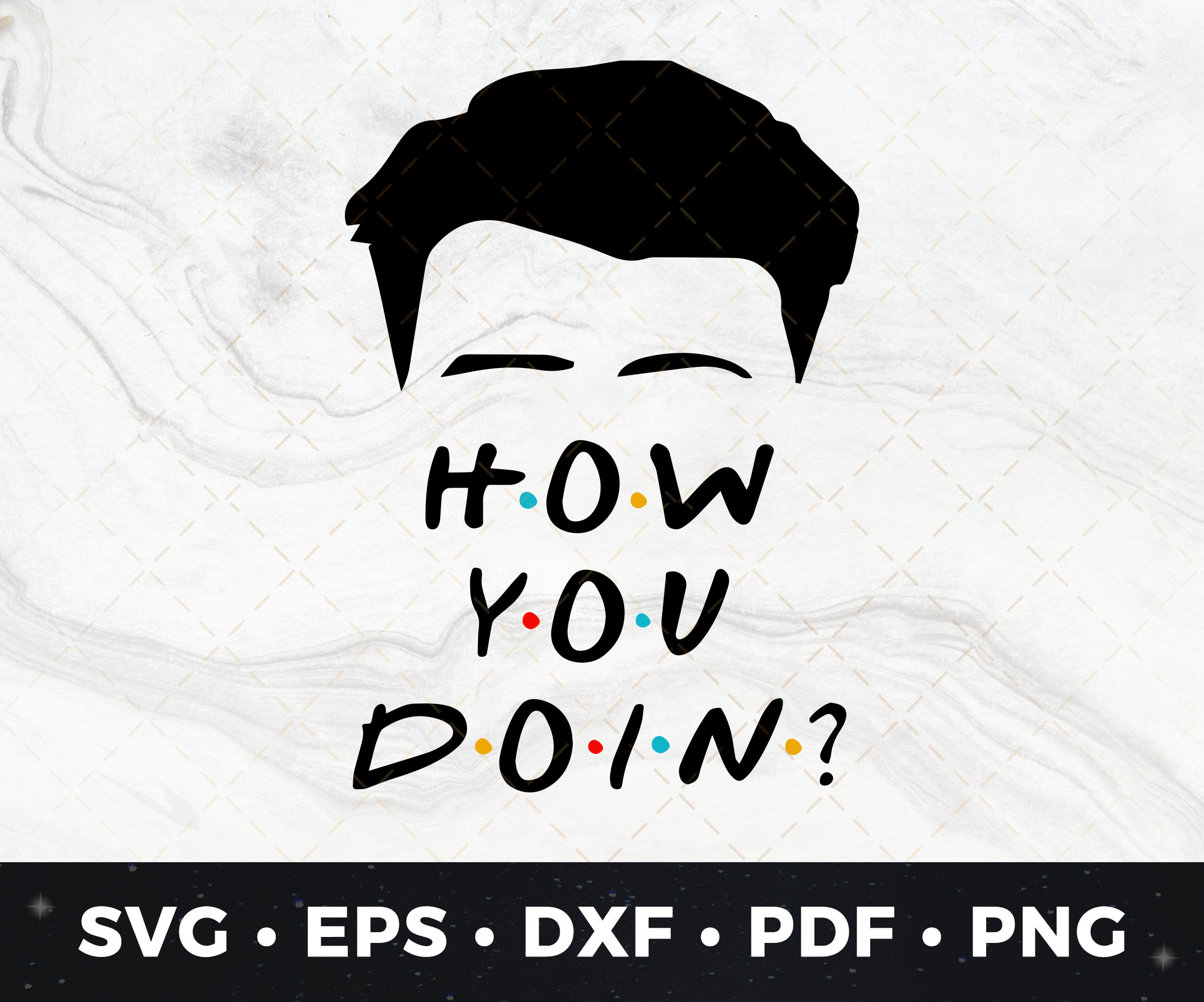 How You Doin Svg Joey Tribbiani Quote Friends Quote Friends - Etsy Ireland