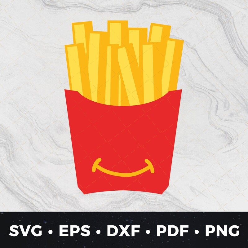 French Fry Box - Etsy