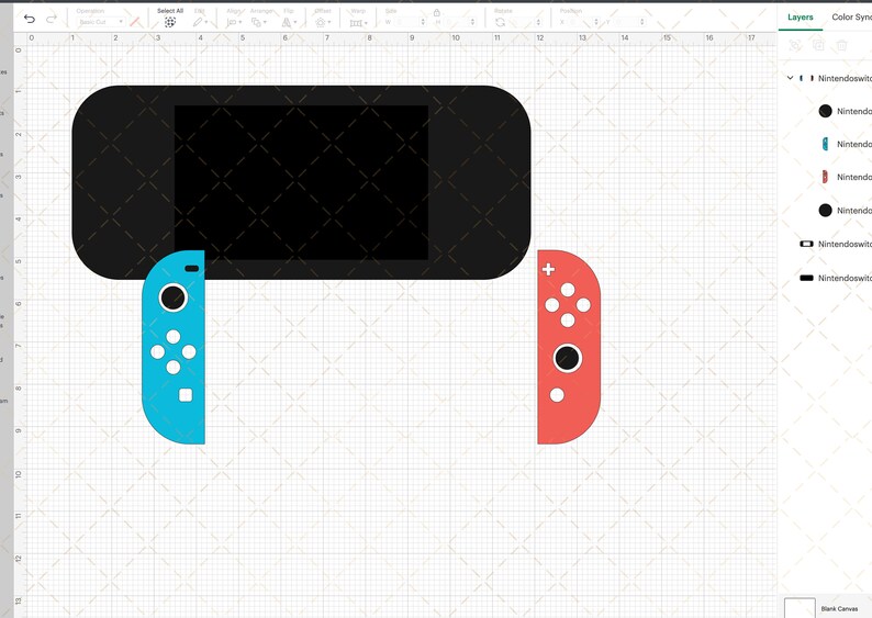 Handheld Game Svg, Gamer Svg, Gaming Cut File, Switch Svg, Game Cut ...