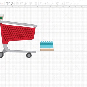 Target Svg, Shopping Cart Png, Red Shopping Cart Svg, Sips and Trips ...