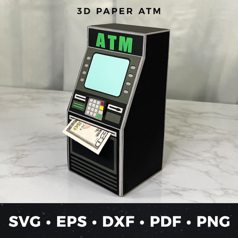 Cash Holder 3d File - Etsy