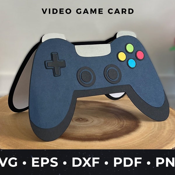 Game Controller Card - Etsy