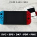 Video Game Birthday Card Svg, Switch Birthday Card Svg, Switch Cut File ...