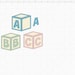 Baby Blocks Svg, Building Block Png, Baby Toy Pdf, Baby Blocks Cut File ...