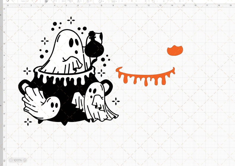 Ghost Cauldron SVG, Halloween Svg, Ghosts Svg, Ghost Svg Bundle, Ghost ...