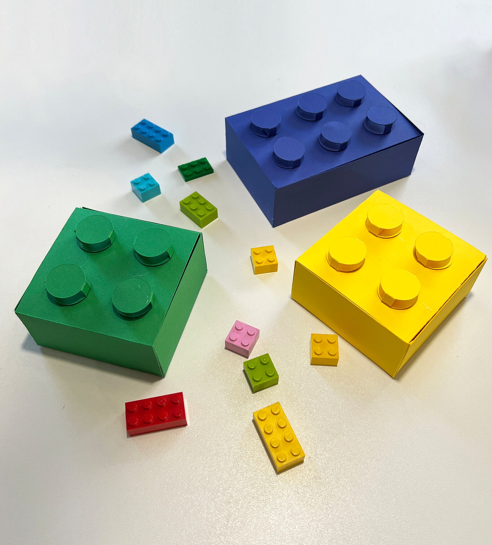 DIY Building Brick's Party Favor Svg Kids Favor Brick - Etsy