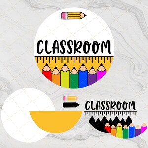 Teacher Classroom Sign Svg, Classroom Door Sign Svg, DIY Teacher Sign ...