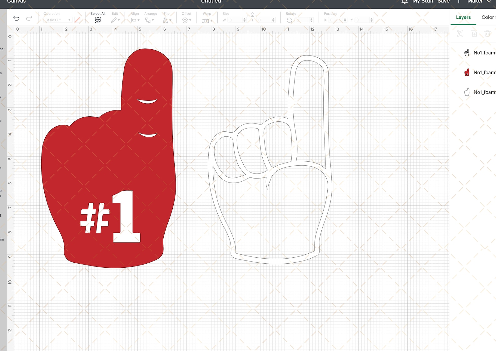 Foam Finger Svg, Number One Fan Svg, No 1 Fan Svg, Foam Finger Vector ...
