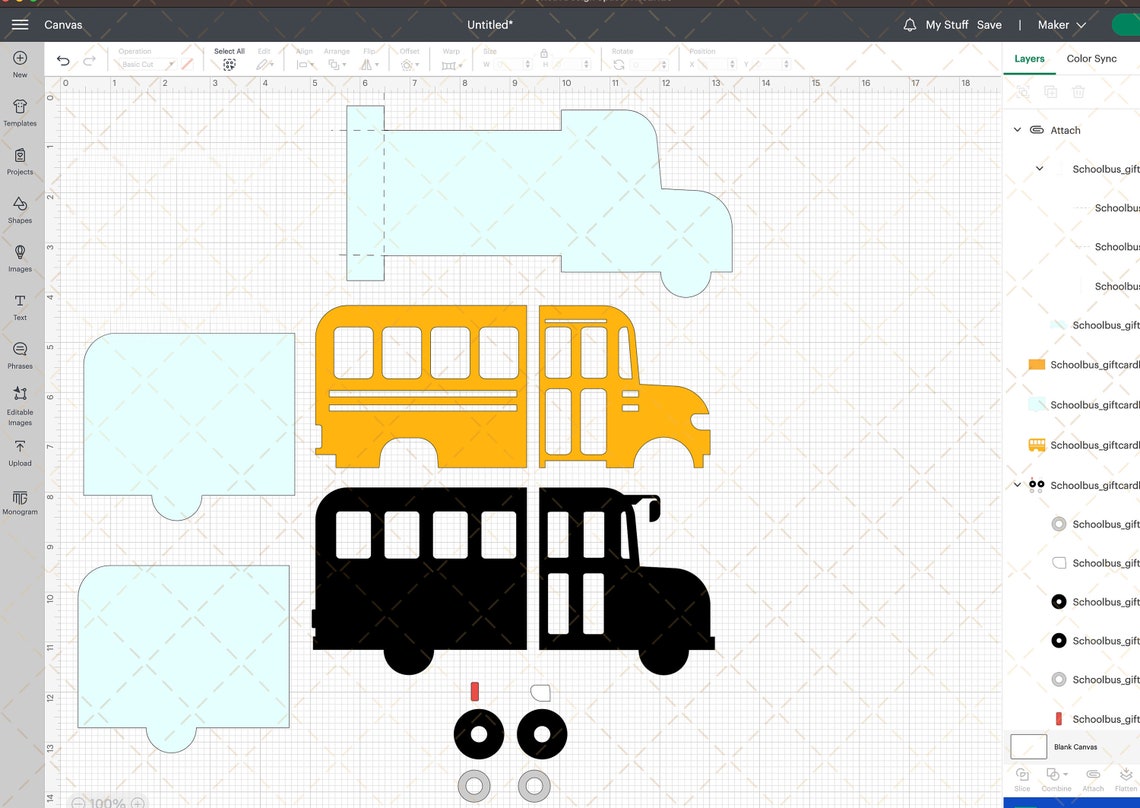 School Bus Money Holder, Teacher Appreciation Gift Svg, Teacher Money ...