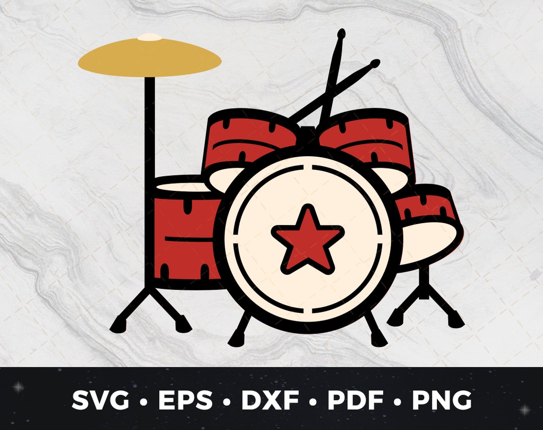 Drums Svg. Drums Clip Art, Drums Png, Drum Svg, Drummer Svg, Drums Cut ...