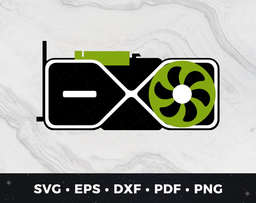 GPU Svg, Video Card Svg, Graphics Card Svg, PC Build Graphic Svg ...