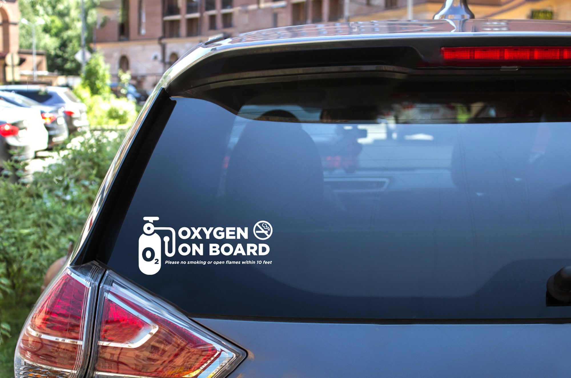 Oxygen Car Decal Sticker Svg Oxygen Bumper Sticker Svg - Etsy