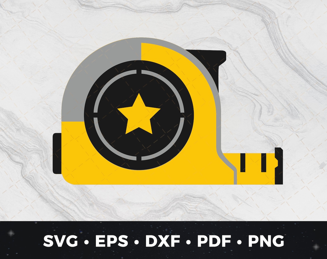 Tape Measure Svg, Tape Measure Png, Tape Measure Cut File, Tape Measure ...