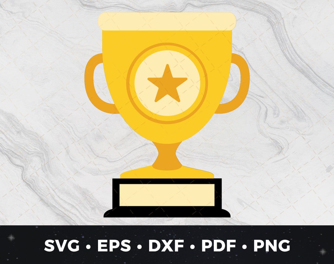 Trophy Vector, Trophy Clip Art, Trophy Svg, Trophy Png, Cute Trophy ...