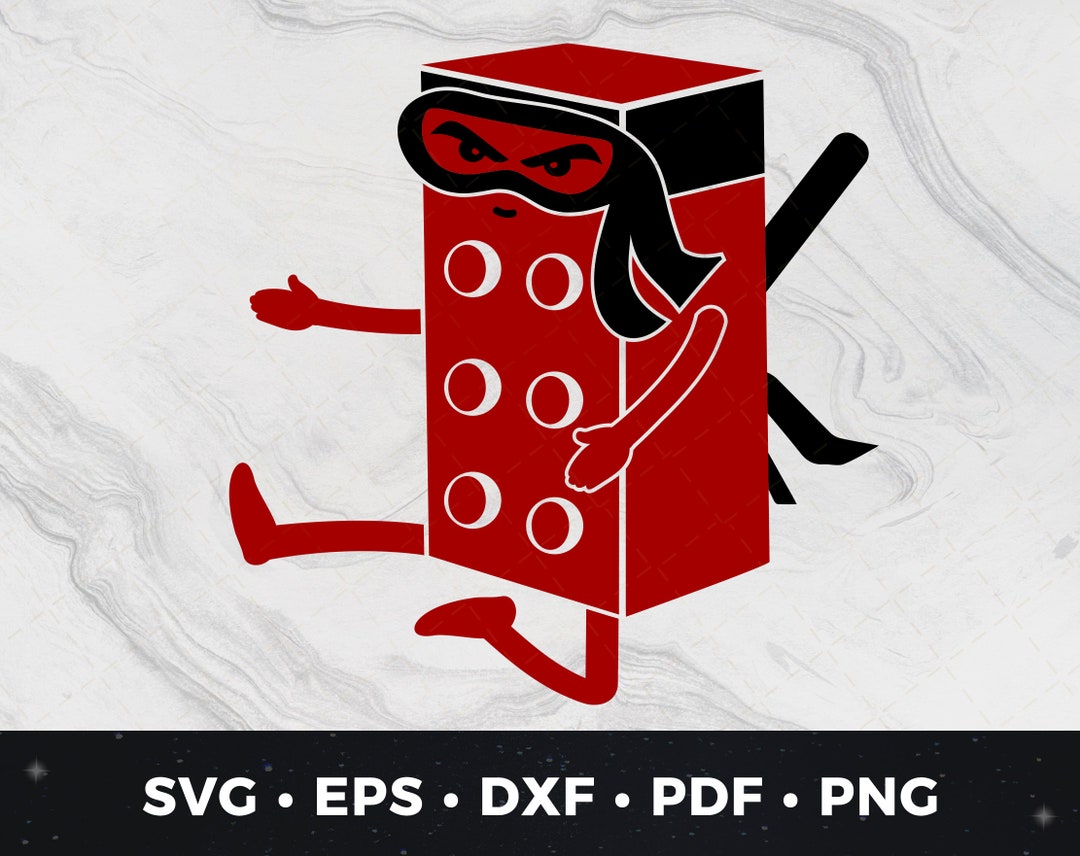 Building Brick's Svg, Building Brick Ninja Svg, Cool Ninja Brick Shirt ...
