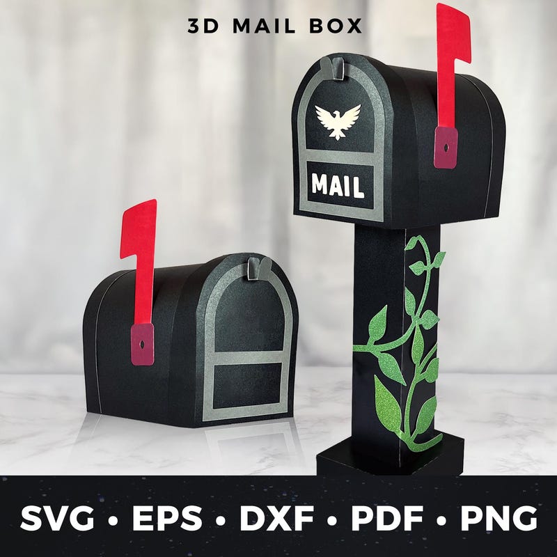 Mailbox Decal Svg - Etsy
