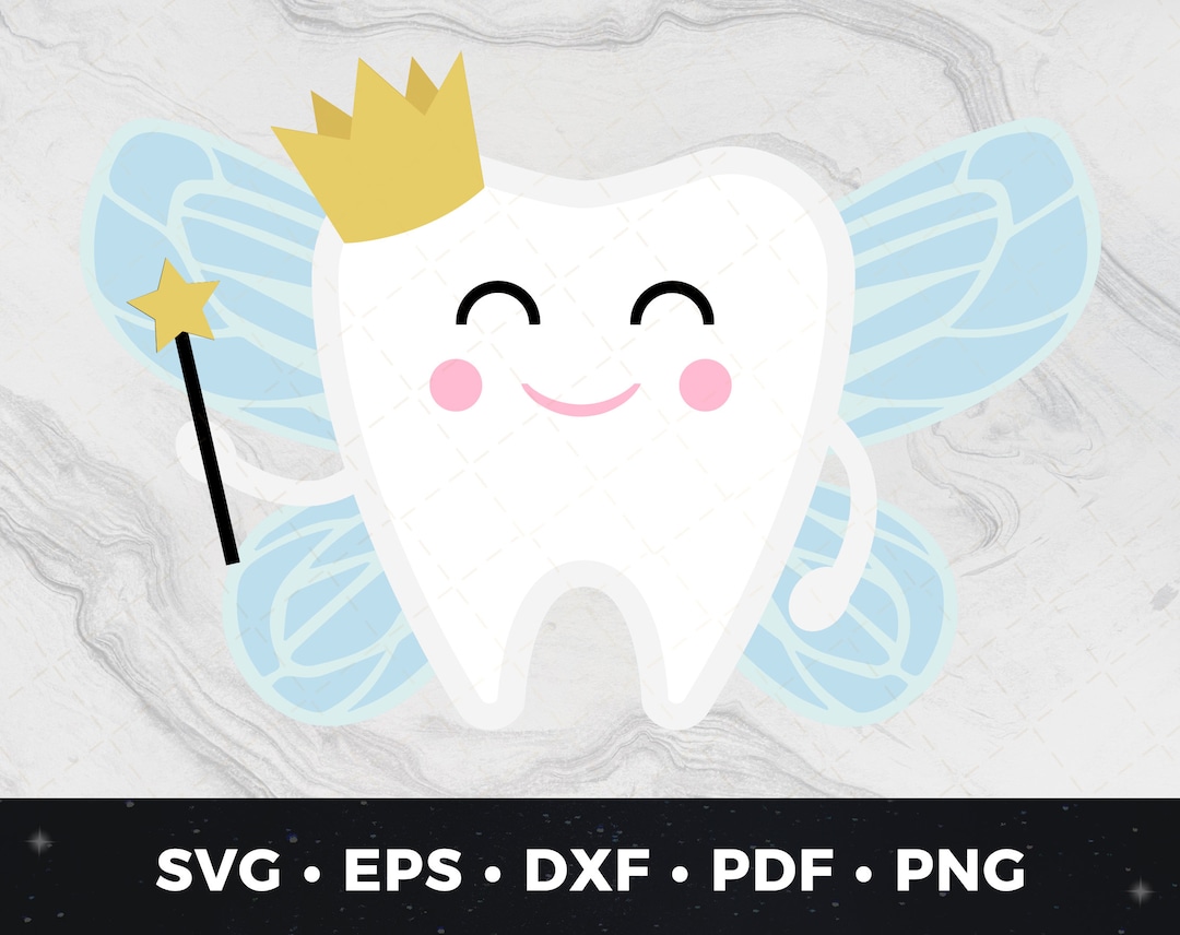 Tooth Fairy Svg, Tooth Fairy Vector, Tooth Fairy Clipart, Tooth Fairy ...