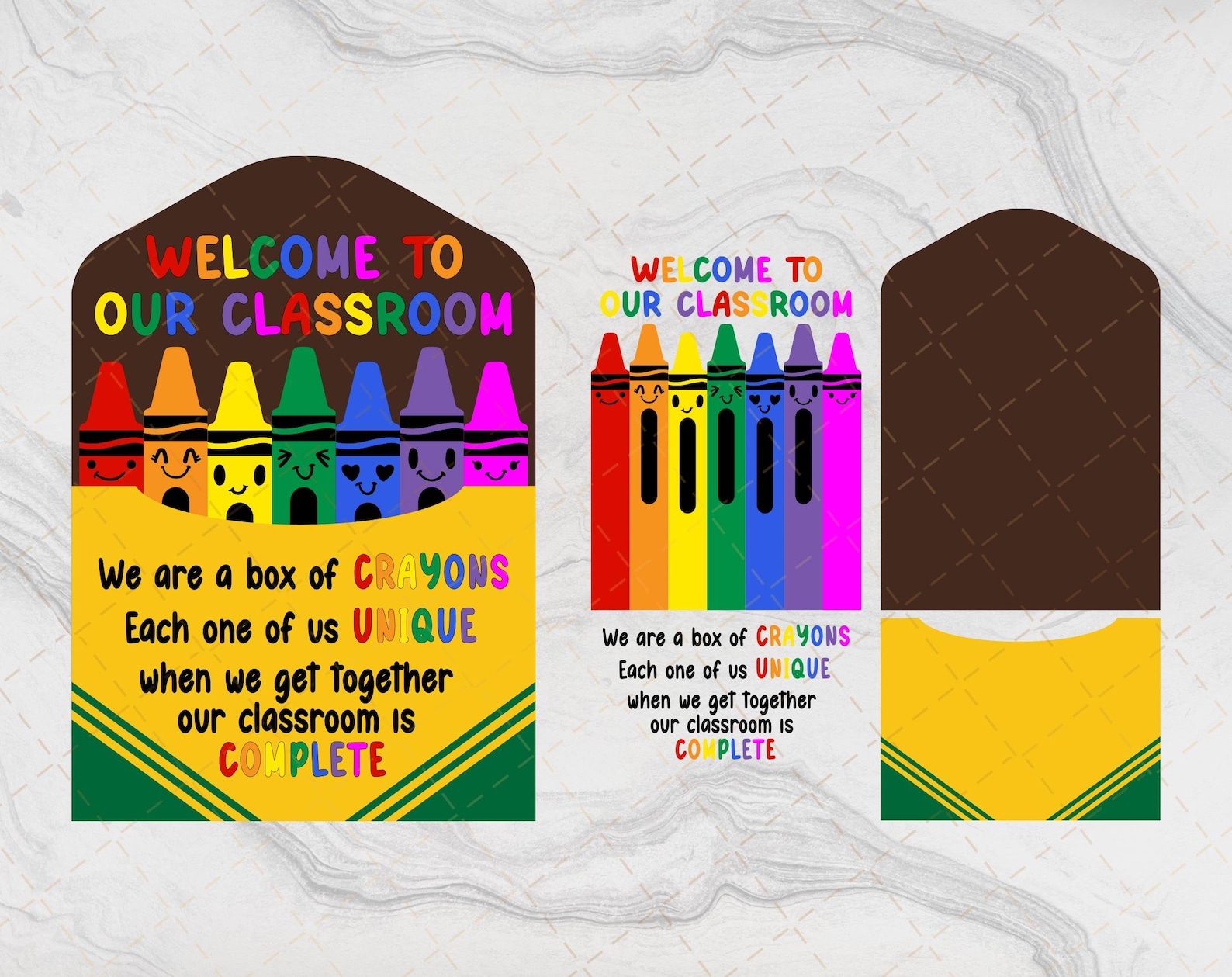 Classroom Crayon Welcome Sign, Teacher Classroom Door Sign Svg, DIY ...