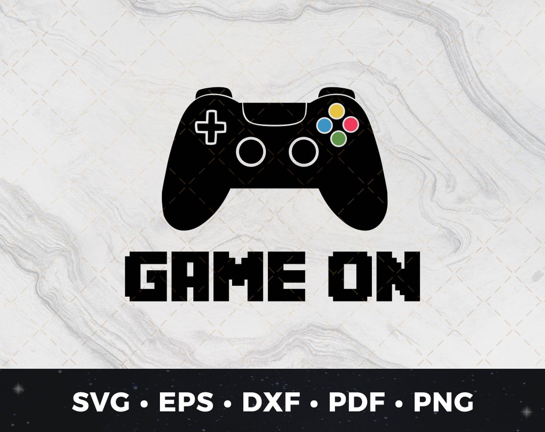 Game on Svg, Video Game Controller Svg, Video Game Svg, Game on Vector ...