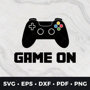 Game on Svg, Video Game Controller Svg, Video Game Svg, Game on Vector ...