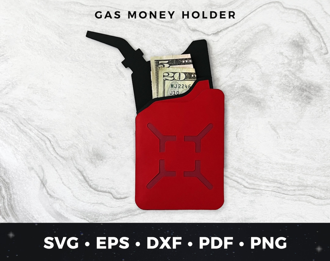 Gas Can Money Holder, Gas Money Holder, DIY Gas Money Holder, Gas Cut ...