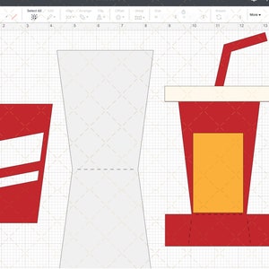 Soda Shop Gift Card Holder Svg, Soda Gift Card Holder Svg, Paper Cup ...