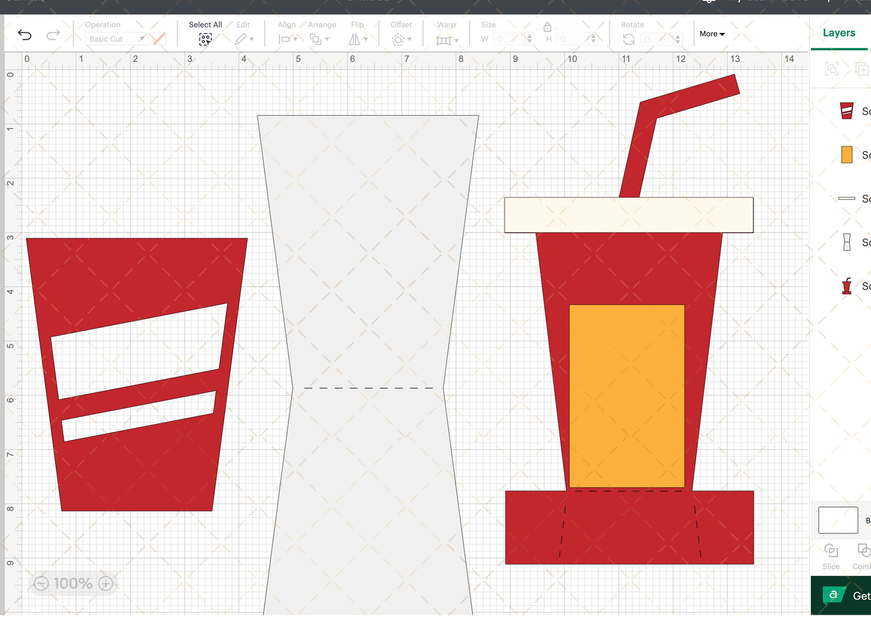 Soda Shop Gift Card Holder Svg, Soda Gift Card Holder Svg, Paper Cup ...