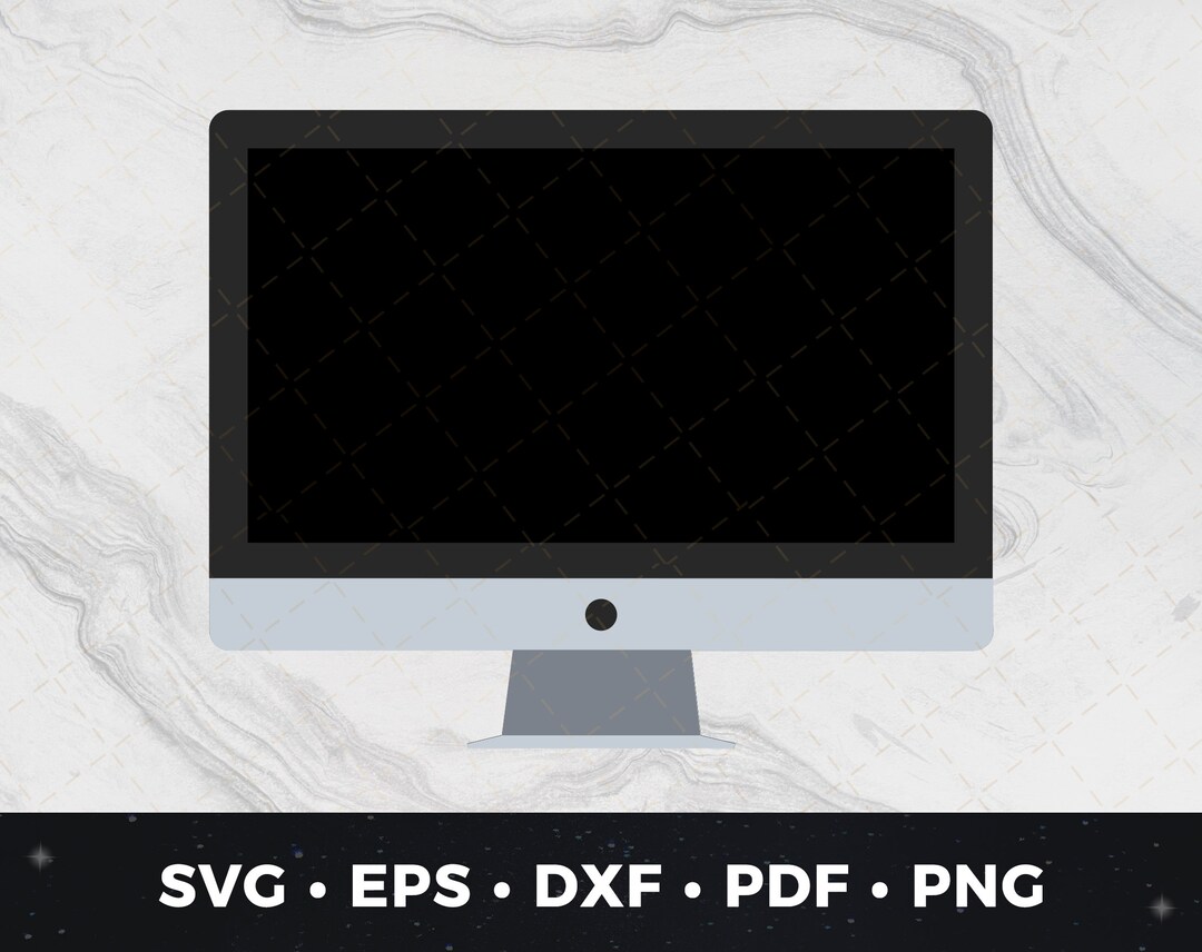 Desktop Computer Svg, Computer Clipart, Computer Graphic, Computer Cut ...