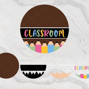 Teacher Classroom Sign Svg, Classroom Door Sign Svg, DIY Teacher Sign ...