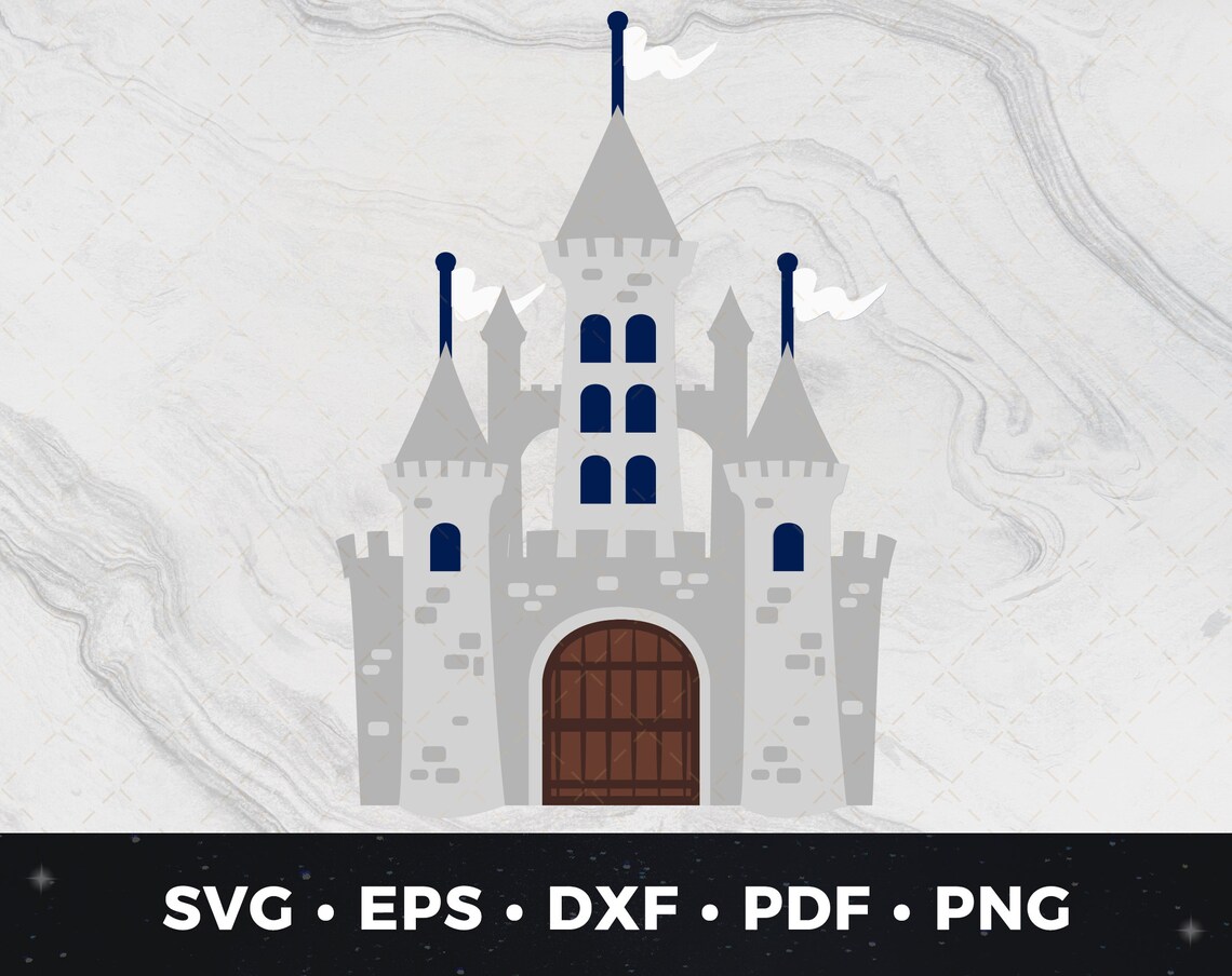 Castle Svg, Castle Vector, Castle Cut File, Princess Castle Svg, Knight ...