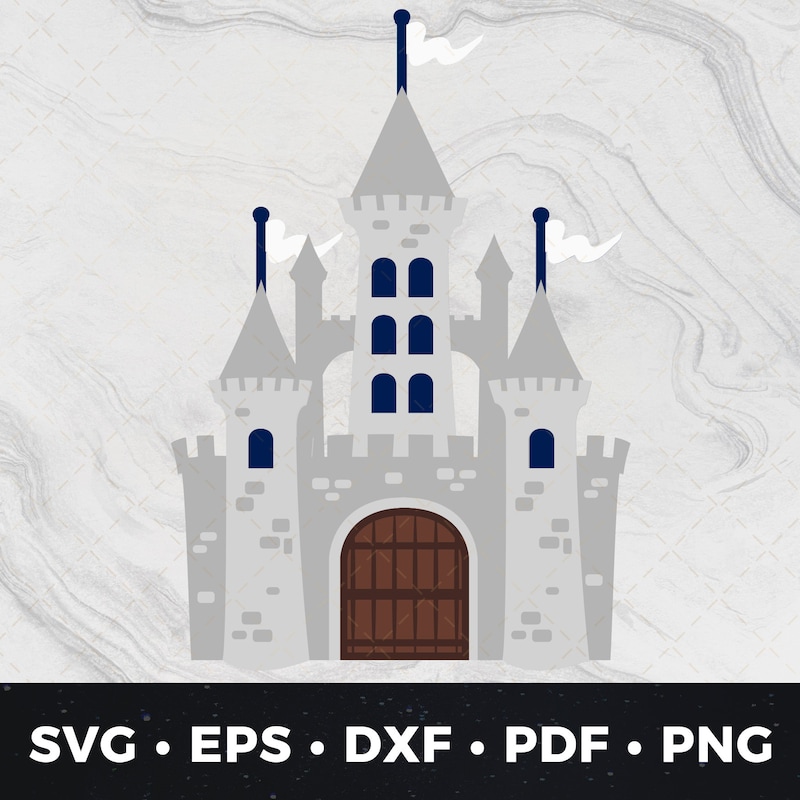 Castle Svg - Etsy