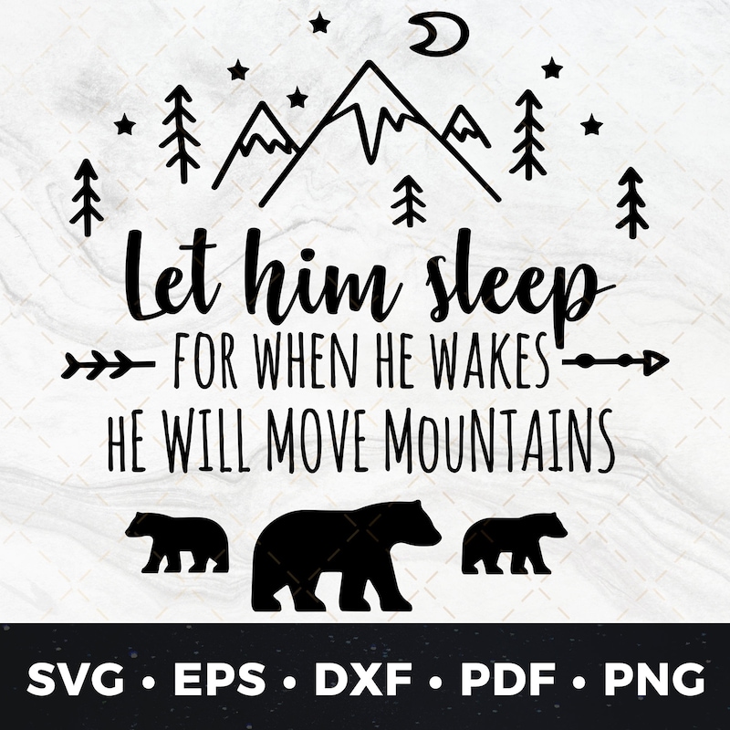 Let Him Sleep - Etsy