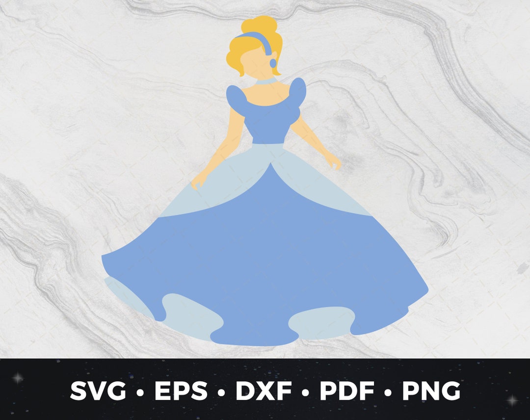 Princess Svg Cute Princess Vector Princess Cut File - Etsy