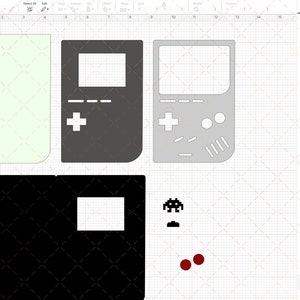 Handheld Game Birthday Card Svg, Gamer Birthday Card, Gamer SVG, Gaming ...