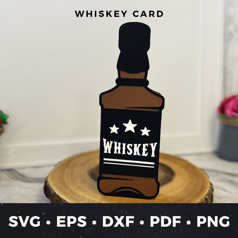 Whiskey Card - Etsy