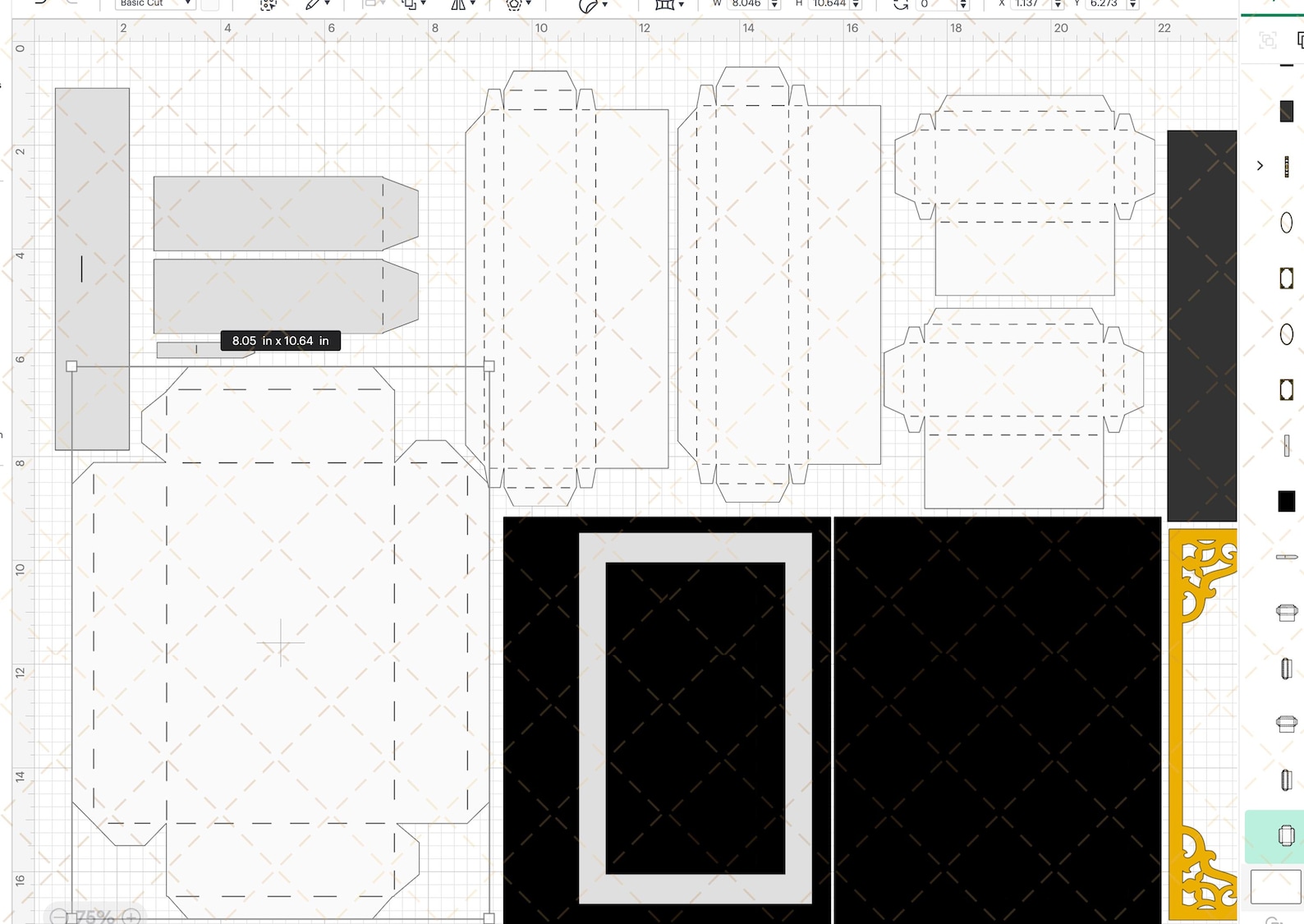 3D Paper Book Box SVG, DIY Secret Book Box, Secret Storage Box, Paper ...
