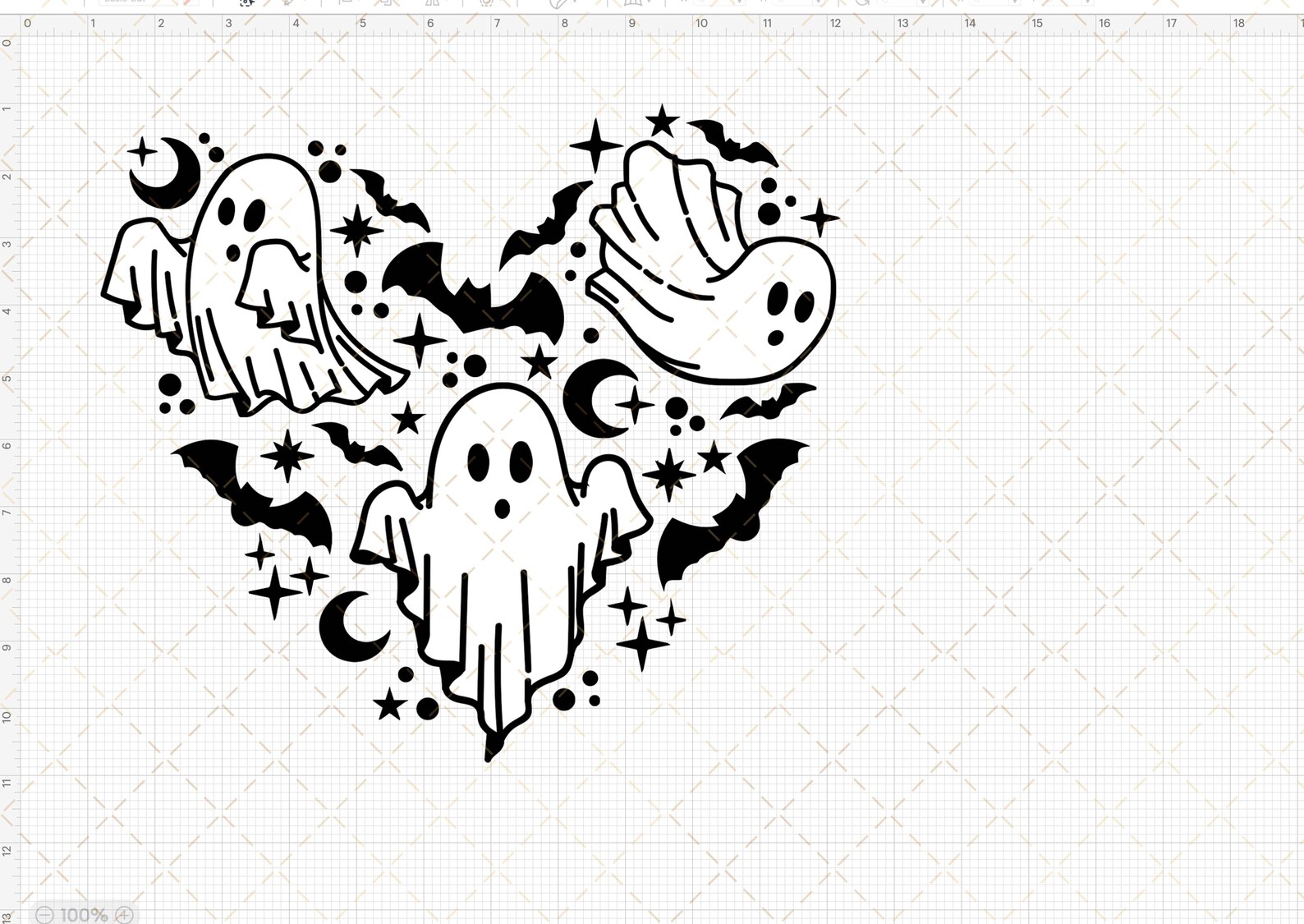 Ghost Heart SVG, Halloween Png, Spooky Season Svg, Ghost Clip Art, Boo ...