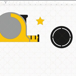 Tape Measure Svg, Tape Measure Png, Tape Measure Cut File, Tape Measure ...