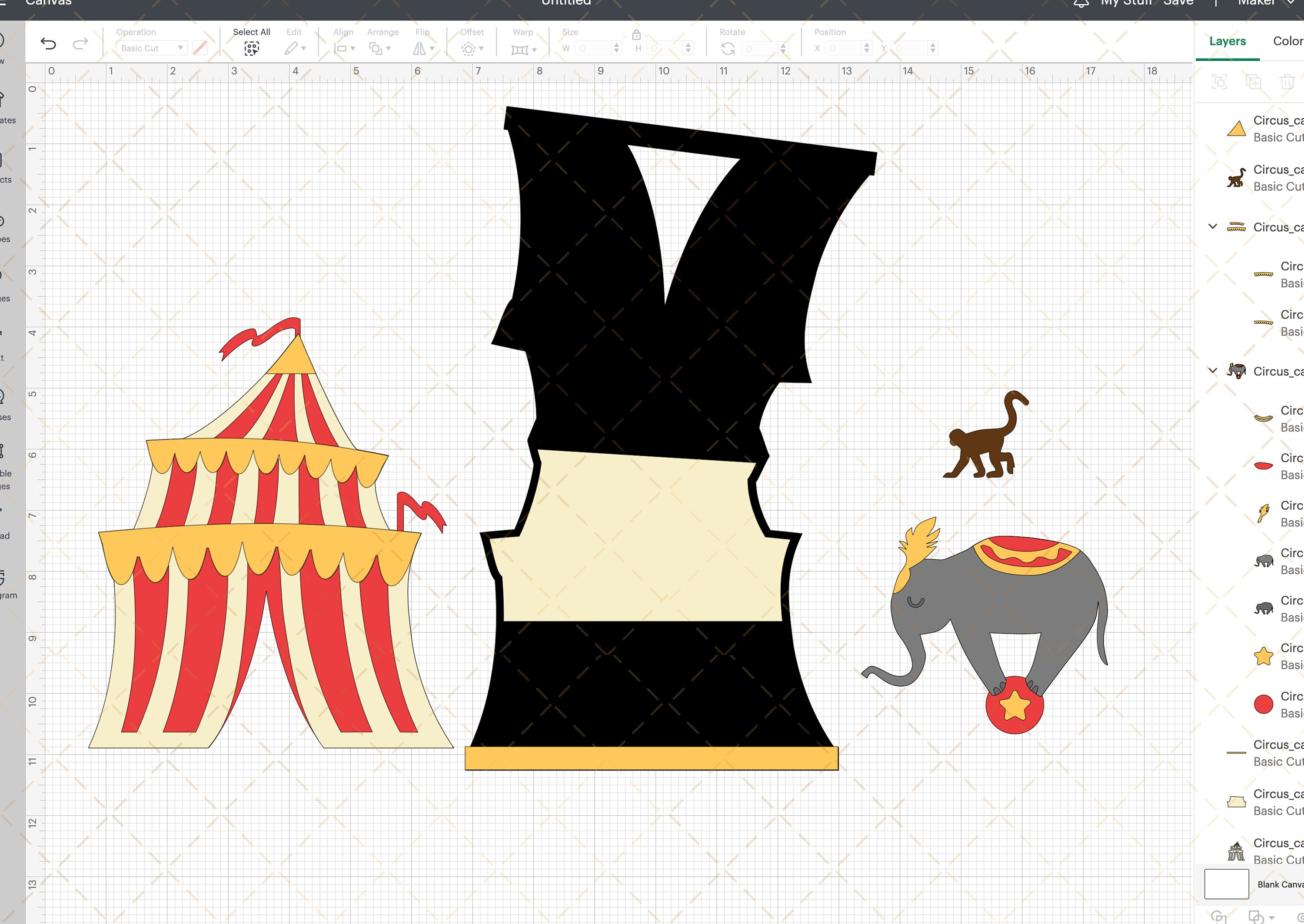 Zirkuskarte svg, Zirkuszeltkarte svg, Karneval-Geburtstagskarte svg ...
