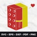 DIY Building Brick's Party Favor Svg, Kids Favor, Brick Birthday ...