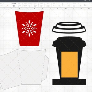 To Go Coffee Cup Gift Card Holder Svg, Coffee Giftcard Holder Svg, DIY ...