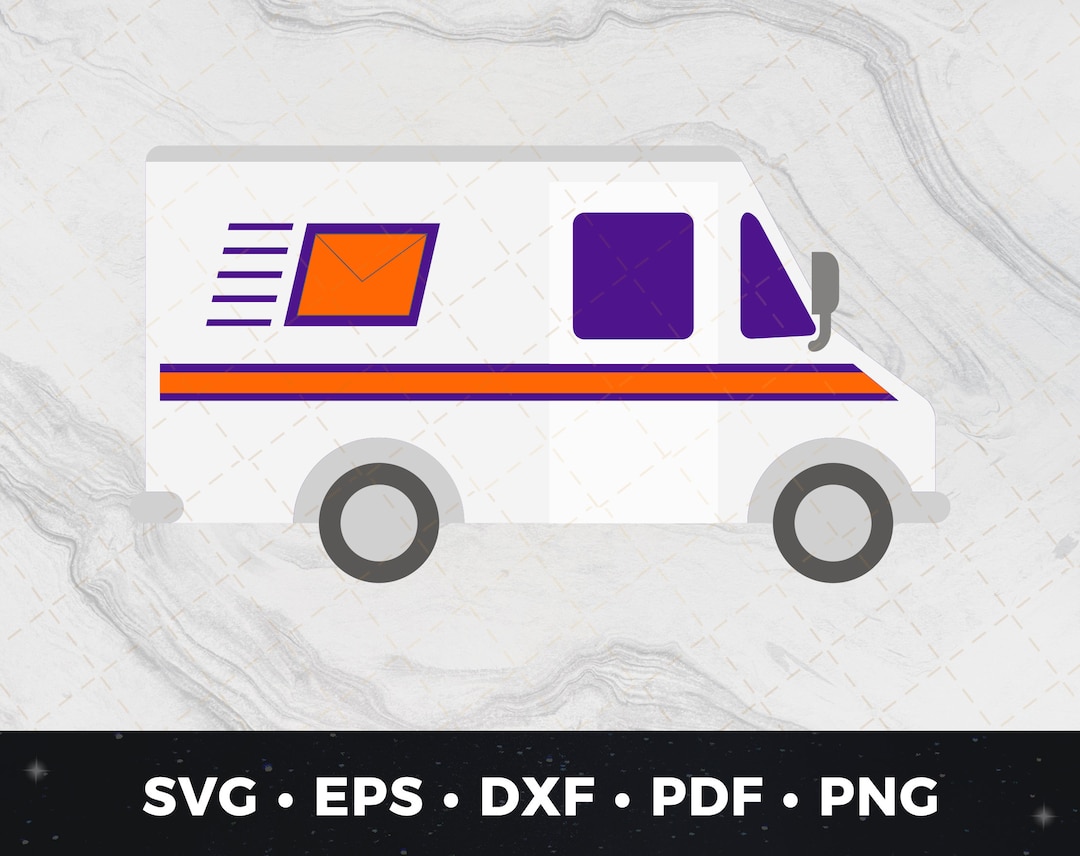 Delivery Truck Svg, Delivery Driver Svg, Delivery Cut File, Mail ...