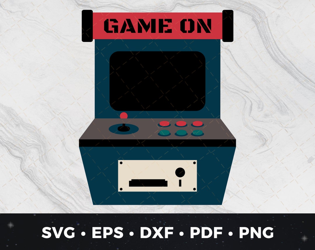 Game on Svg, Gamer Svg, Arcade Game Vector, Arcade Game Svg, Arcade ...