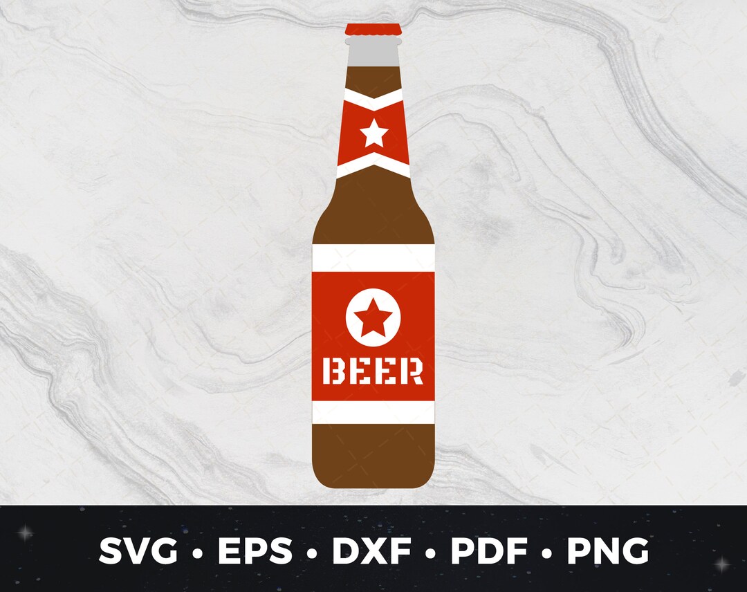 Beer Svg, Beer Bottle Svg, Beer Clipart, Beer Clip Art, Beer Bottle ...
