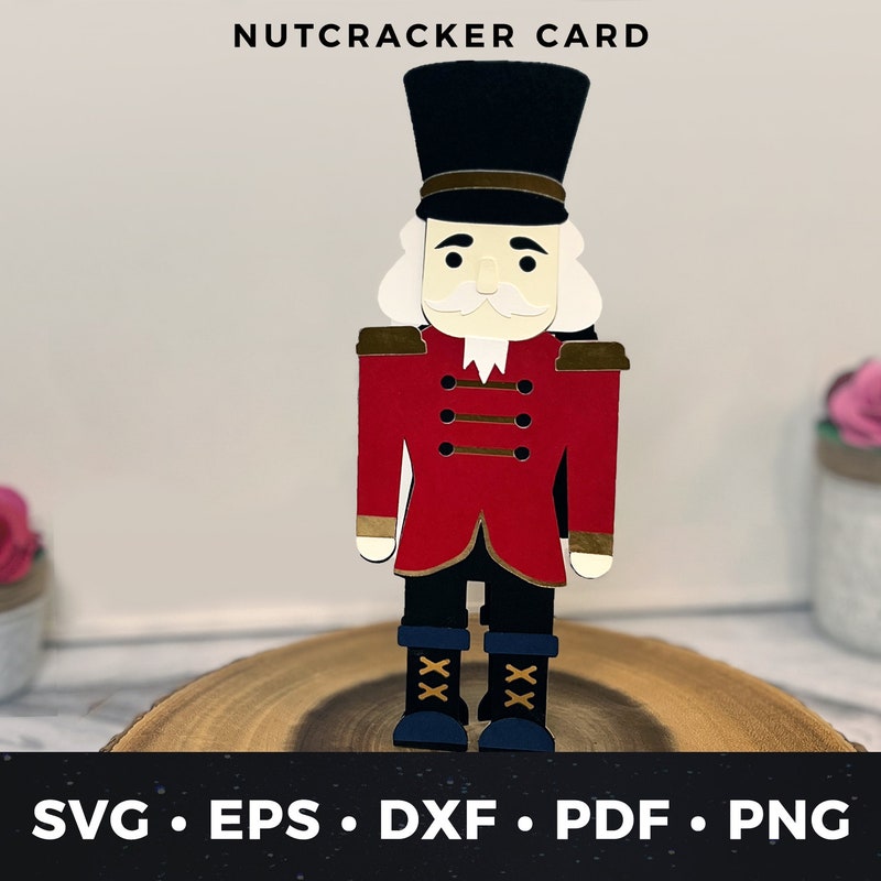 Nutcracker Card - Etsy