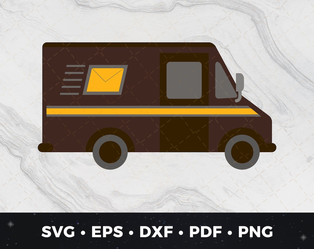 Delivery Truck Svg, Delivery Driver Svg, Delivery Cut File, Mail ...