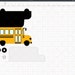 School Bus Card Svg, Teacher Card Svg, School Bus Driver Card Svg, Cute ...