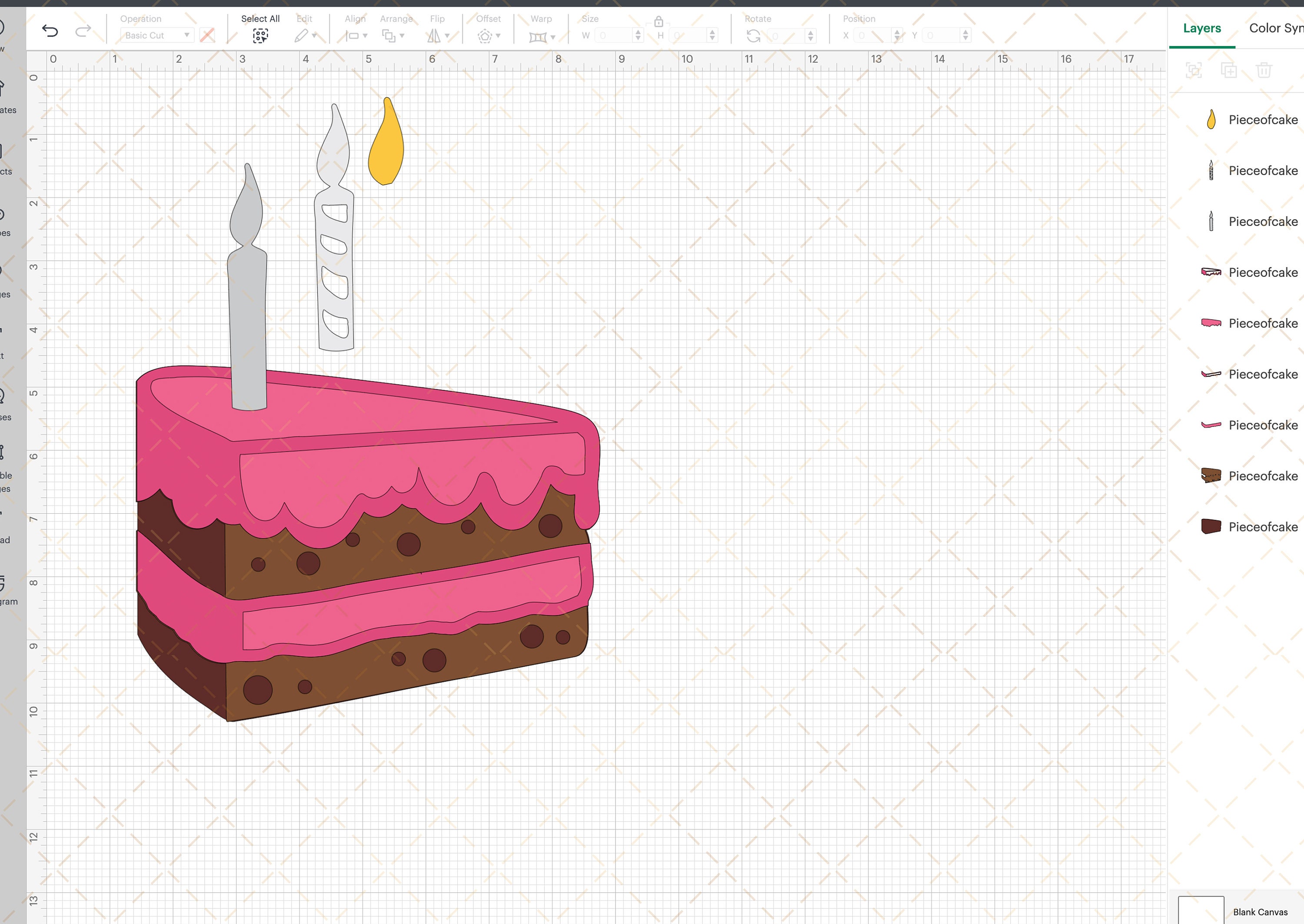 Piece of Cake Svg, Birthday Cake Svg, Cake Svg, Cake Vector, Cake ...