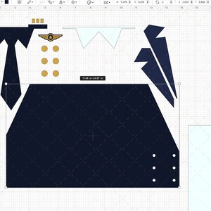 Pilot Gift Card Holder Svg, Aviator Card Svg, Pilot Birthday Card ...